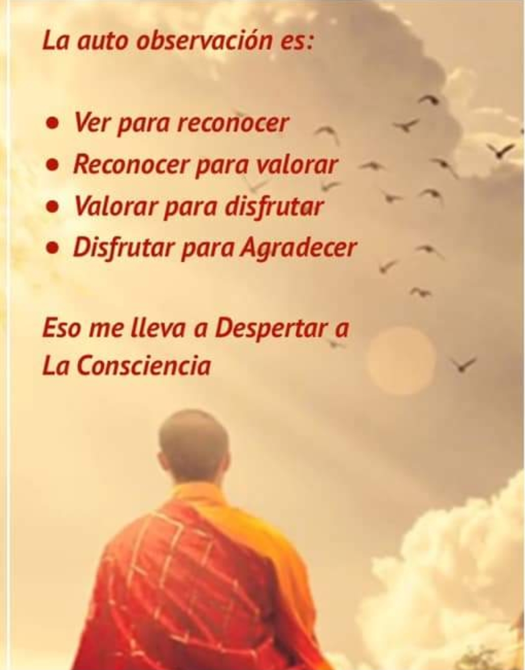 Dos Pilares: Auto observación.