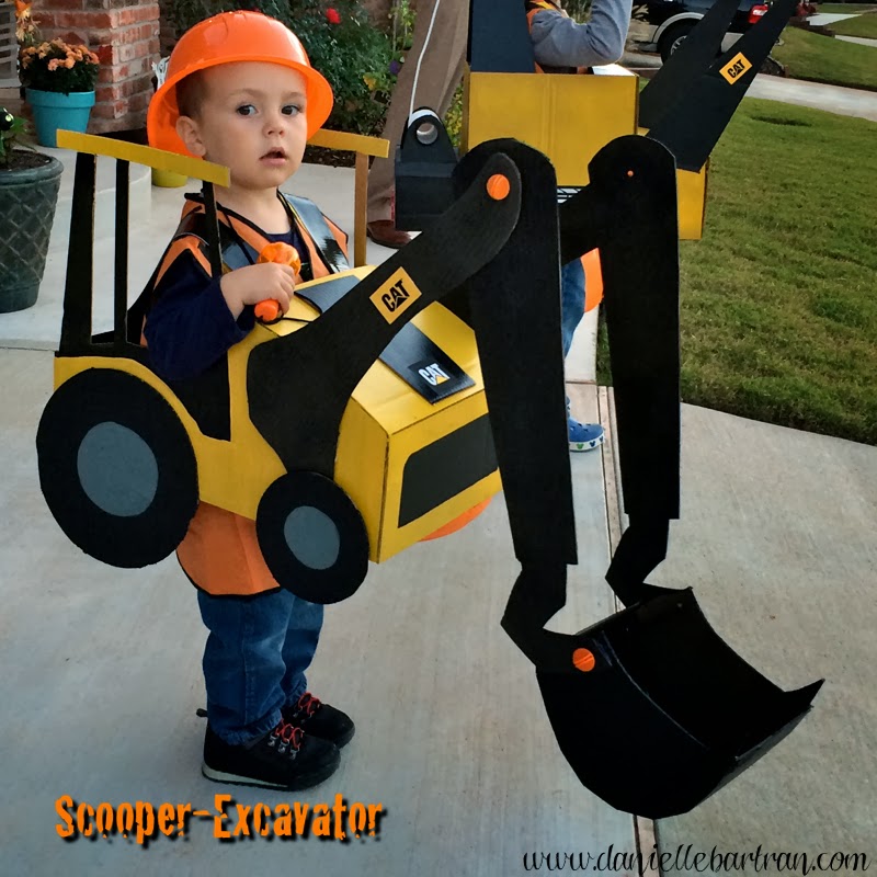 made: Happy Hallween + Construction Equipment Costume Tutorial {DIY}
