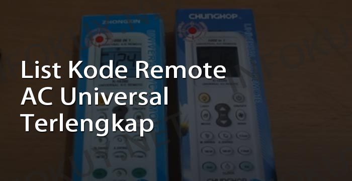 Kode Remote AC Universal - Temukan Kode Remote AC Anda dengan Mudah ...