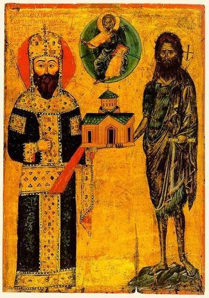 Greek Orthodox Religious Tourism: Ο ΔΕΙΚΤΗΣ ΤΟΥ ΔΕΞΙΟΥ ΧΕΡΙΟΥ ΤΟΥ ΑΓΙΟΥ ...