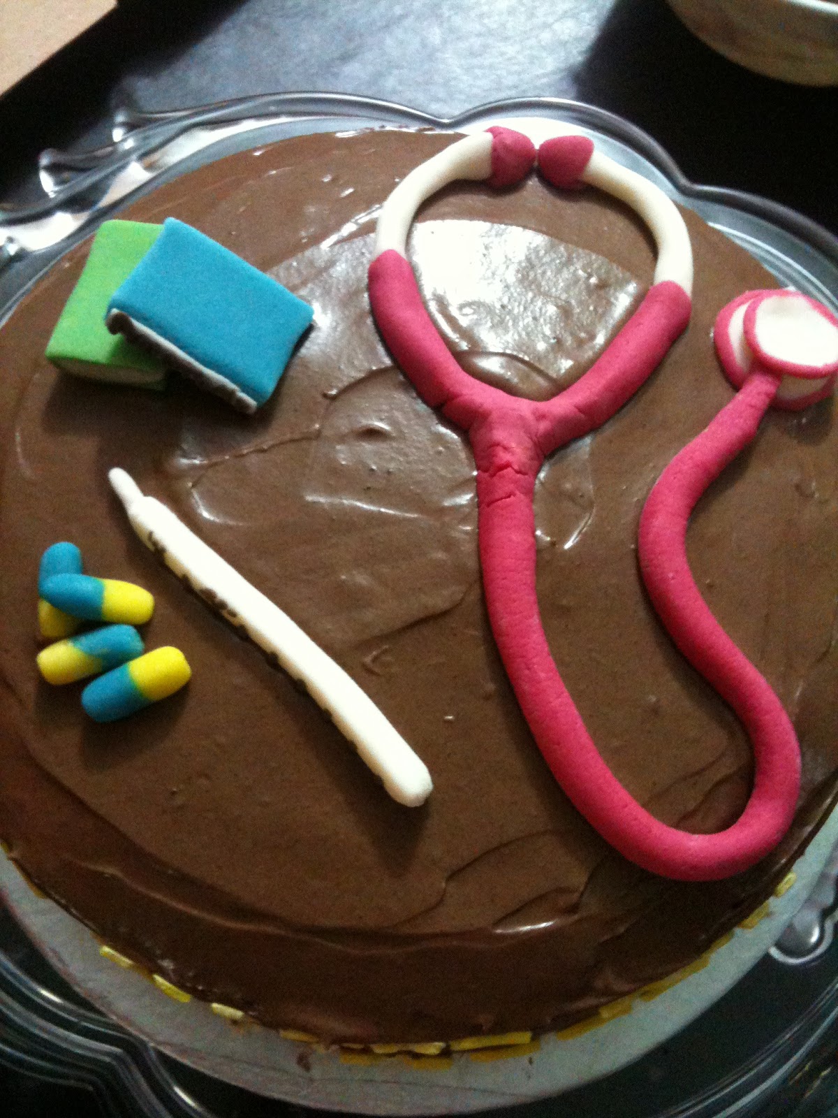 My Passion For Cooking: Doctor Themed Cake