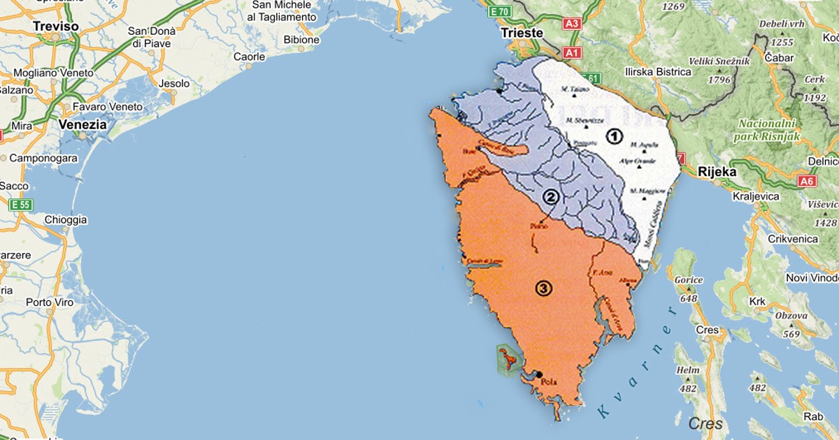 Tra Fiume e Trieste: I tre colori della penisola istriana