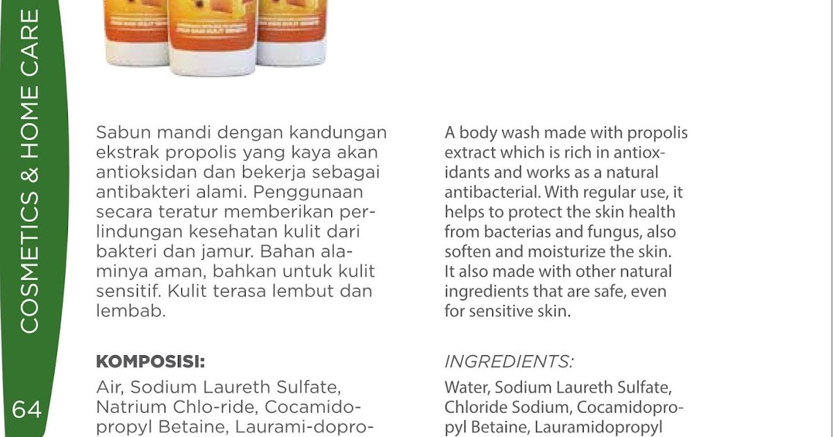 Sabun Cair HNI Body Wash HPAI - Stokis HPAI Majalengka