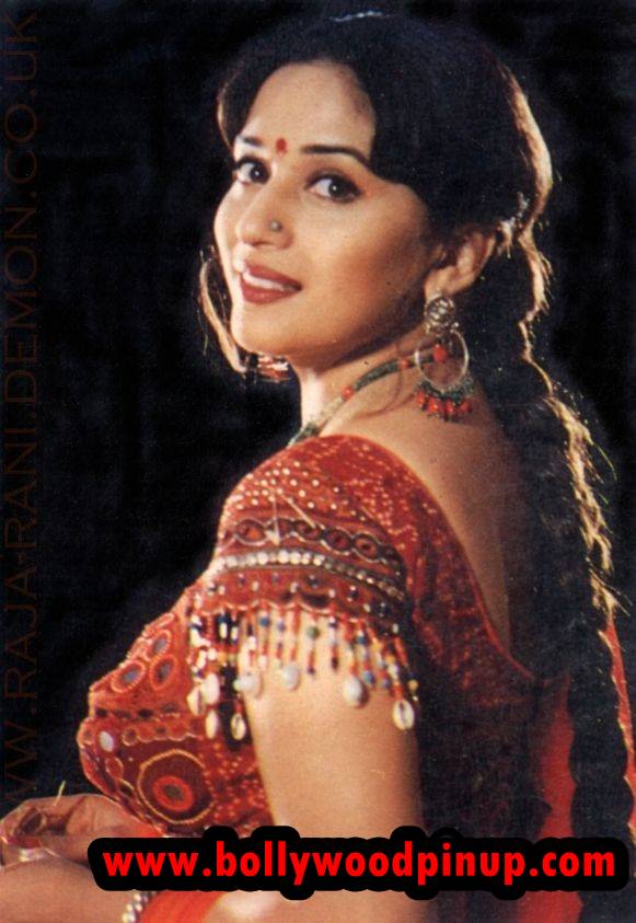 Madhuri Dixit Hot Pictures From Her Movie Prem Granth Bollywood Milf