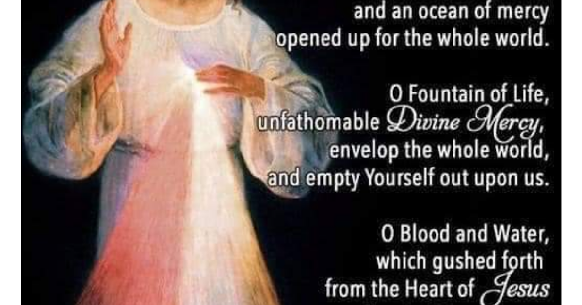 Catholic Prayers: THE DIVINE MERCY CHAPLET