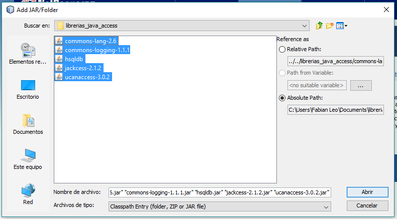 Base de Datos Access con Java: Conectar JAVA con base de datos ACCESS Base de Datos Access con Java: Conectar JAVA con base de datos ACCESS