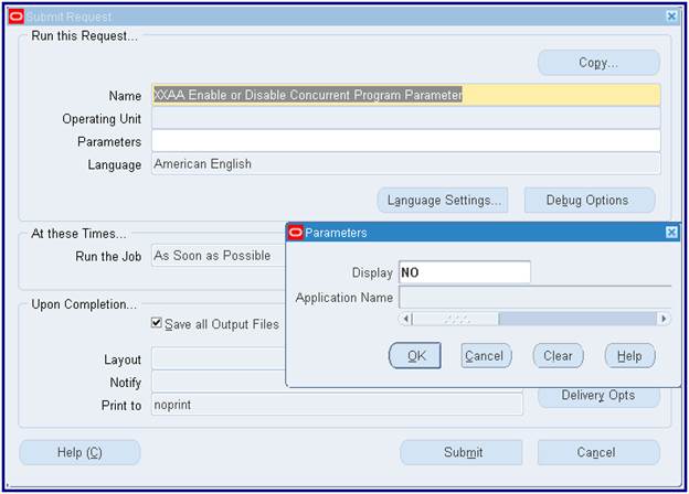 Oracle Applications: AOL - Dynamically enabling and disabling ... Oracle Applications: AOL - Dynamically enabling and disabling ...