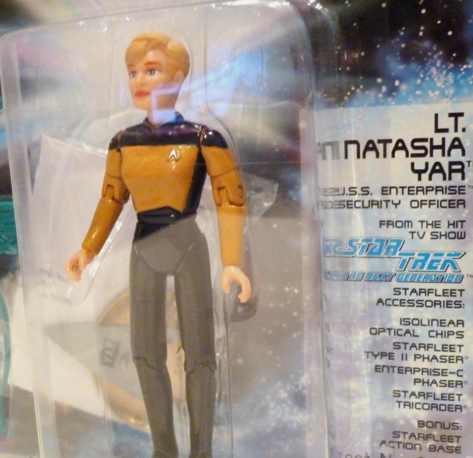 UP CLOSE & PLASTIC: Star Trek Lieutenant Natasha Yar from "Yesterday's ...