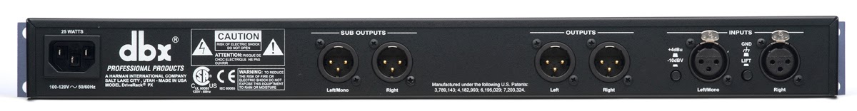 Rex and the Bass: dbx DriveRack PX Powered Speaker Optimizer Review