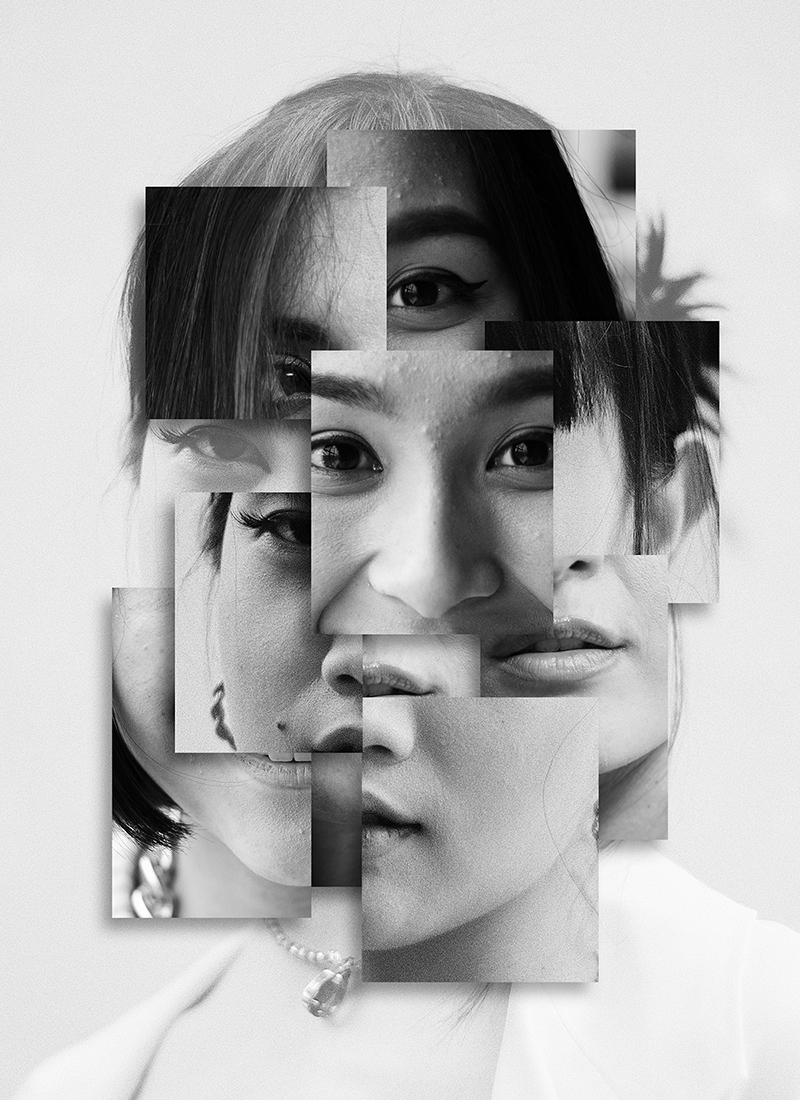 Free Collage Pop Up Photo Effect Template