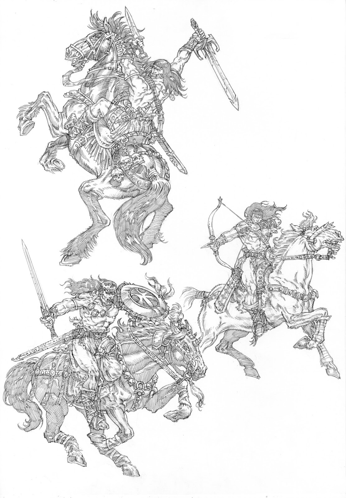 MIKE RATERA ARTBLOG: Old Stuff: CONAN Concepts