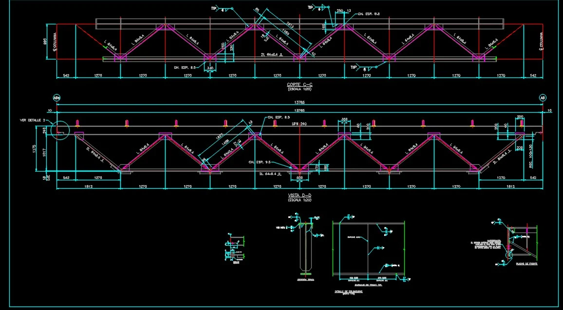 Overhead Bridge Crane [DWG]
