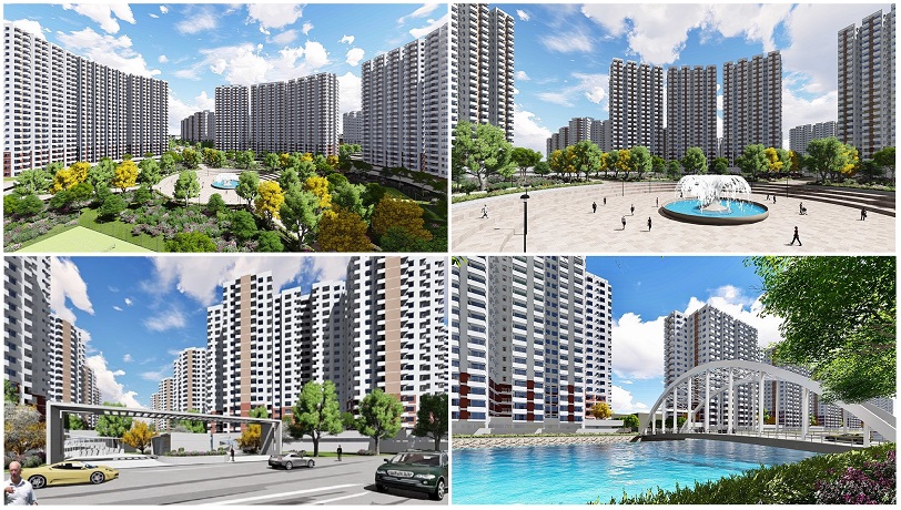 beautiful BANGLADESH from inside and outside: RAJUK Jhilmil Residential ...