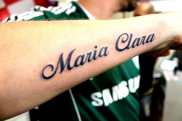 Val Studio Tattoo: tattoo nome maria clara