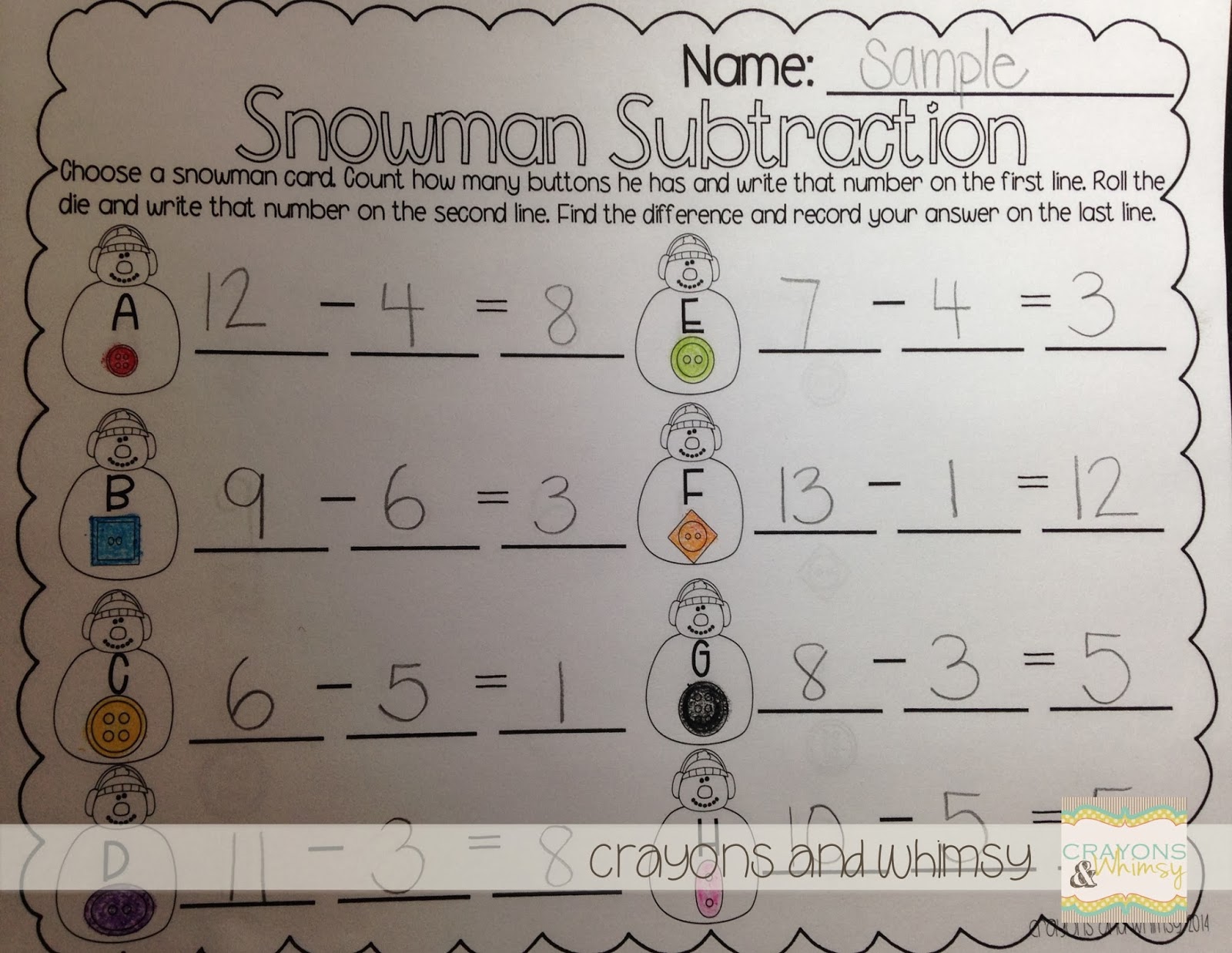 Snowman, Snowman What Do You See? {PLUS a giveaway!} - Crayons and Whimsy