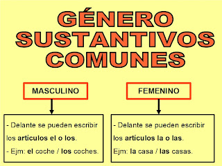 C.E.I.P. Sancho II. 1º y 2º: EL GÉNERO DE LOS SUSTANTIVOS:MASCULINO ...