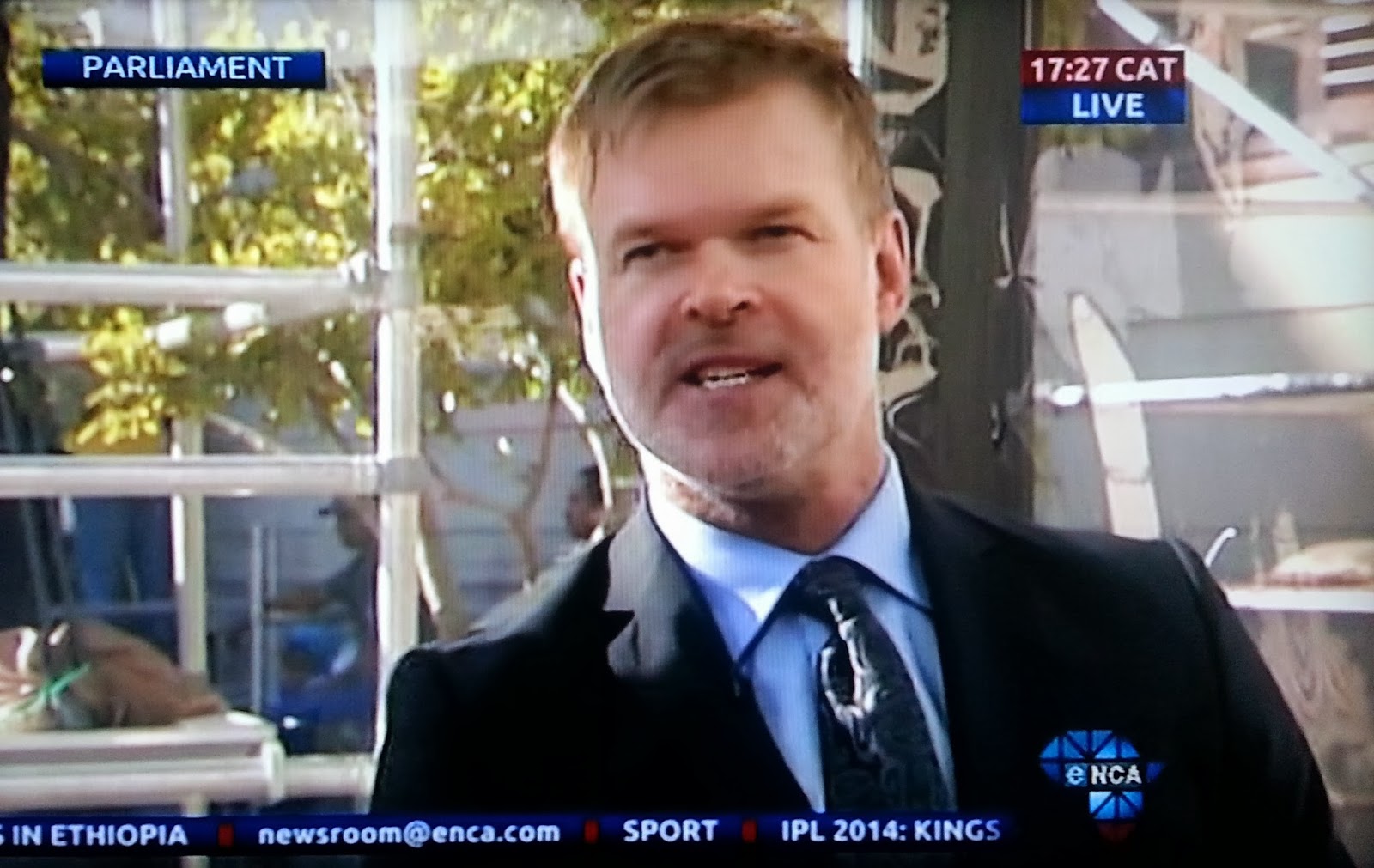 TV with Thinus: Prof. Richard Calland, call your agent! YOU belong on ...