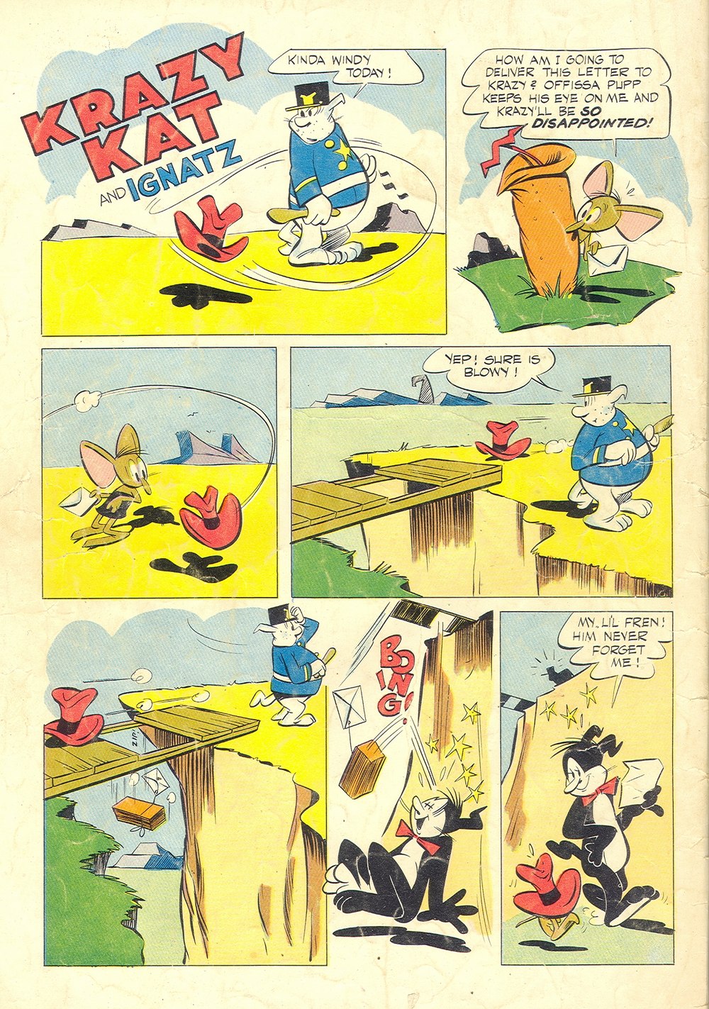 Four-Color Shadows: Krazy Kat-1951-1952
