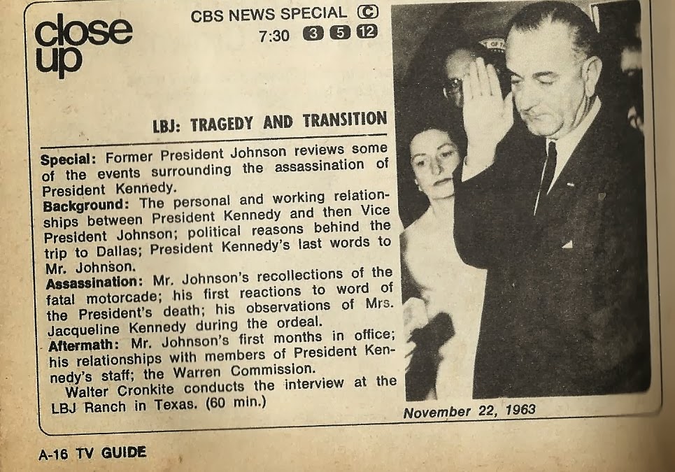 The TV Guide Historian: CBS News Special Close-Up