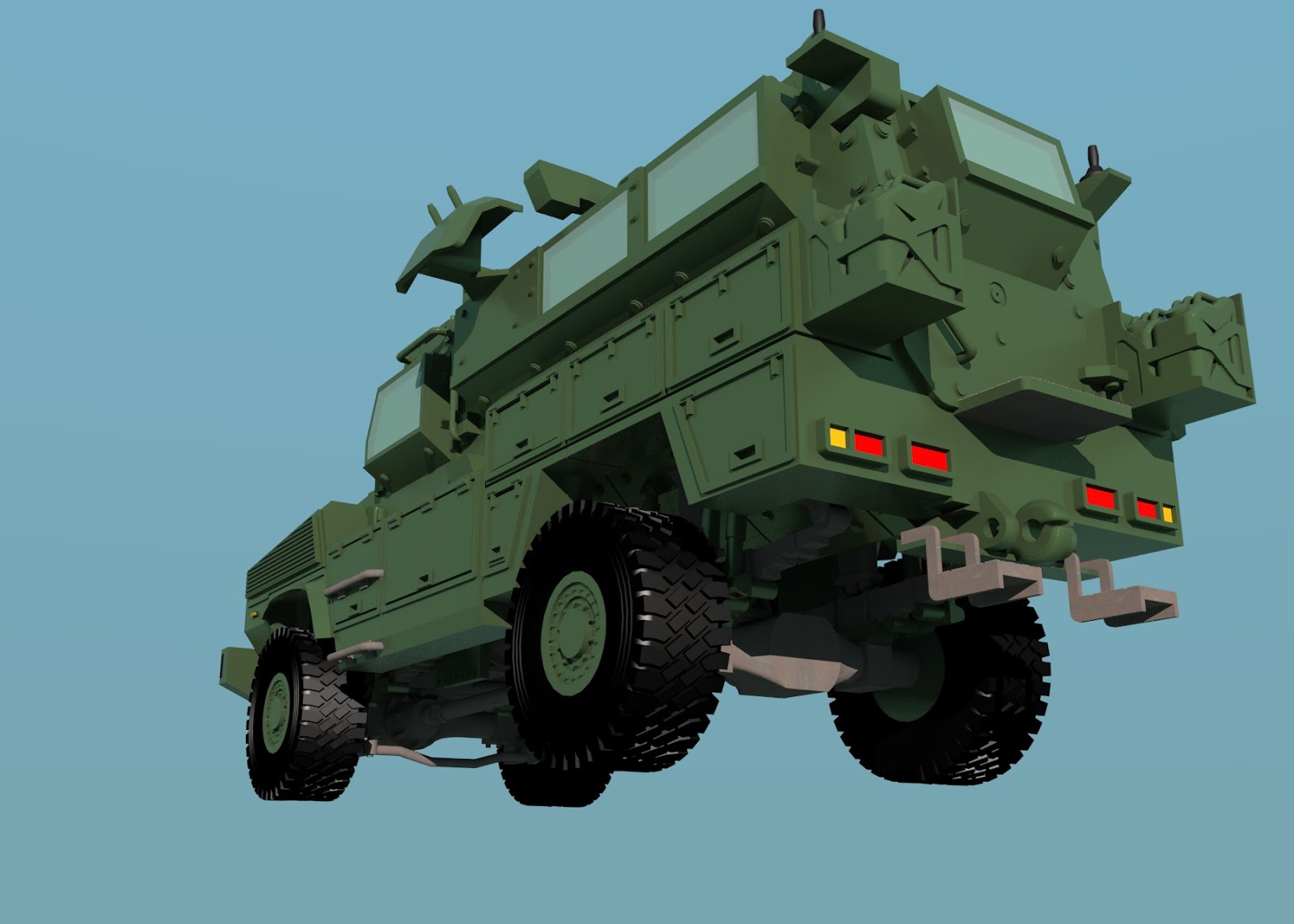 EVOLUTION DESIGNES: RG-31 MK5E RENDERS Y CATALOGO MARZO 2018