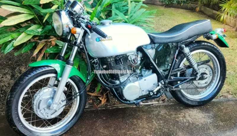 Yamaha SR400 Cafe Racer Custom - Yamaha Old Bikes List