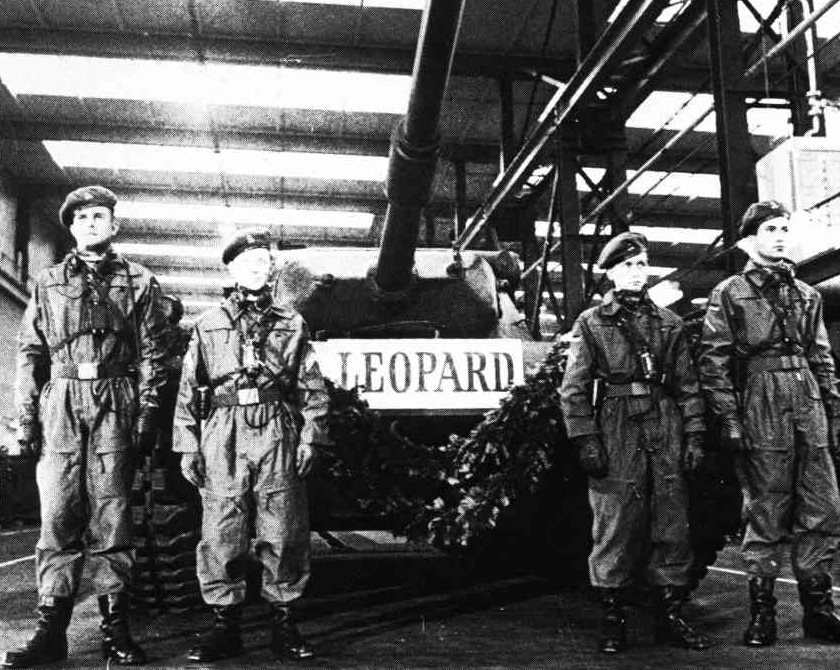 The Dead District: OTD 55 years ago Bundeswehr receive first Leopard-1 tank