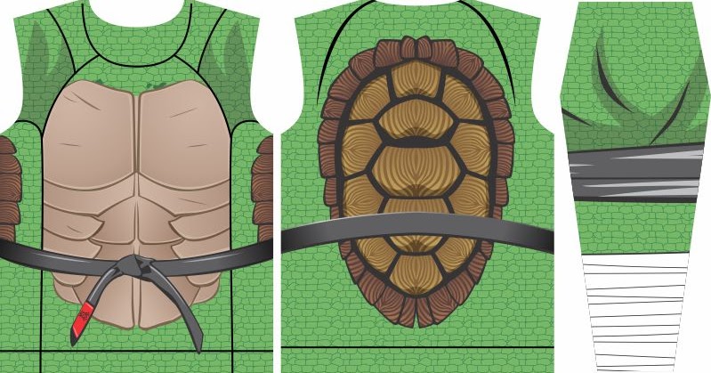 Ninja Turtles Sublimation T-shirt design
