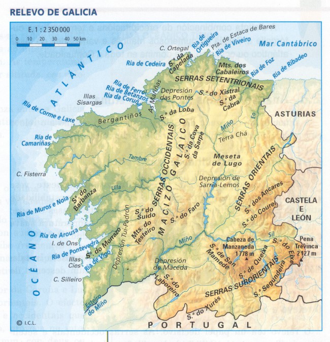 Ó PÉ DO CASTRO: A COSTA DE GALICIA
