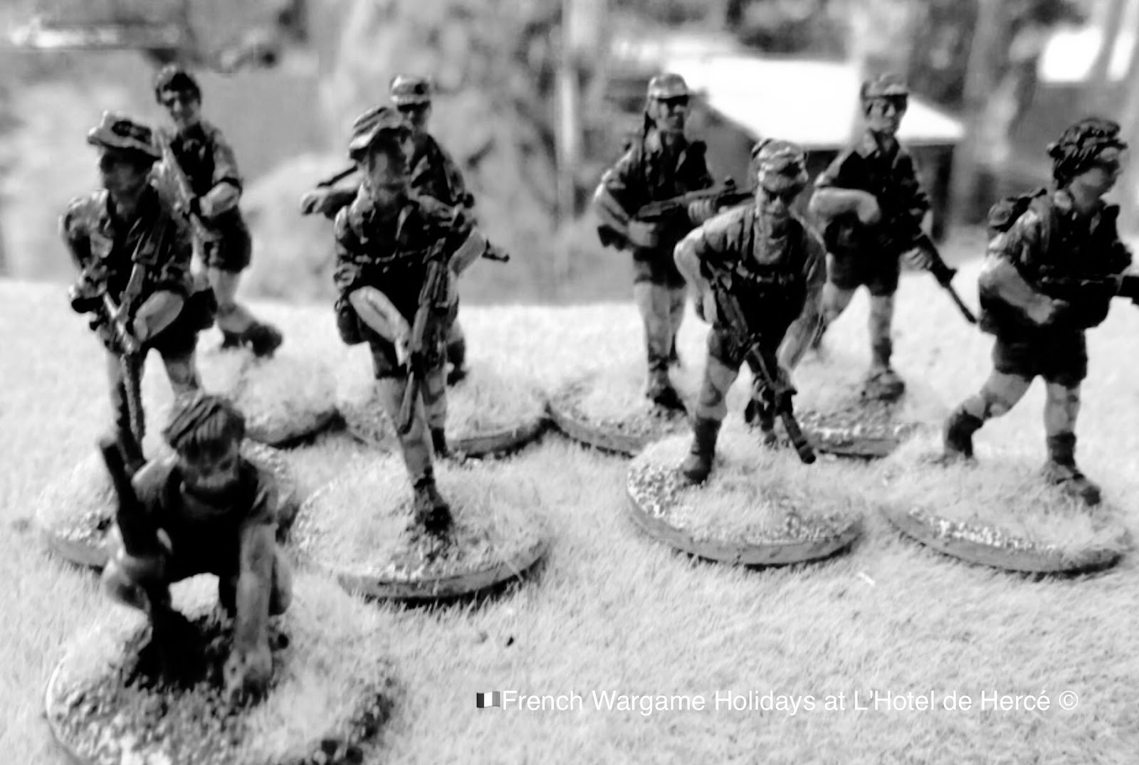 Kampfgruppe Willow: 28mm Rhodesian Light Infantry and Alouette III G car
