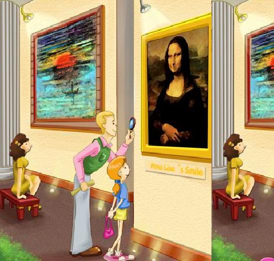 Juego de visitar un museo ~ Juega con Teté