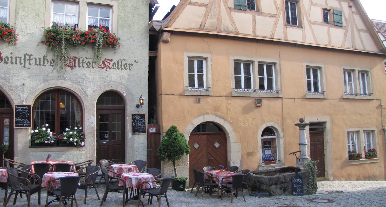 Rothenblog: Alter Keller in Rothenburg ob der Tauber