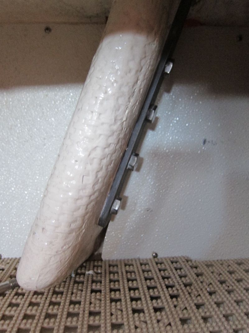 The Incredible Hull: Chain Plates installed......