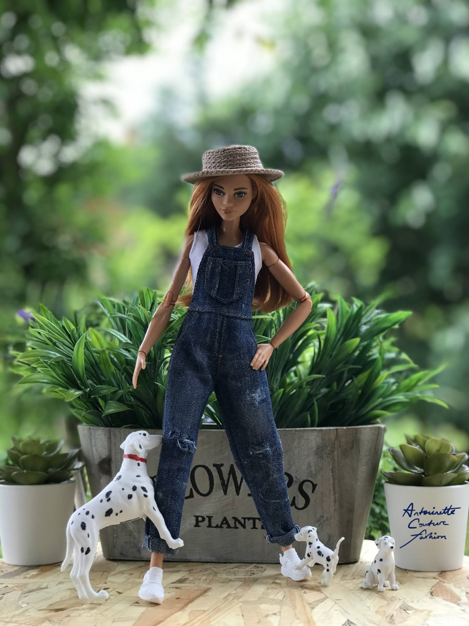 Fashion Dolls Couture - Unlimited: Denim Overalls 👖👖👖 - MTM Barbie Dolls
