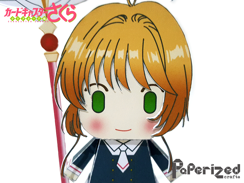 Cardcaptor Sakura: Clear Card - Sakura Papercraft | Paperized Crafts