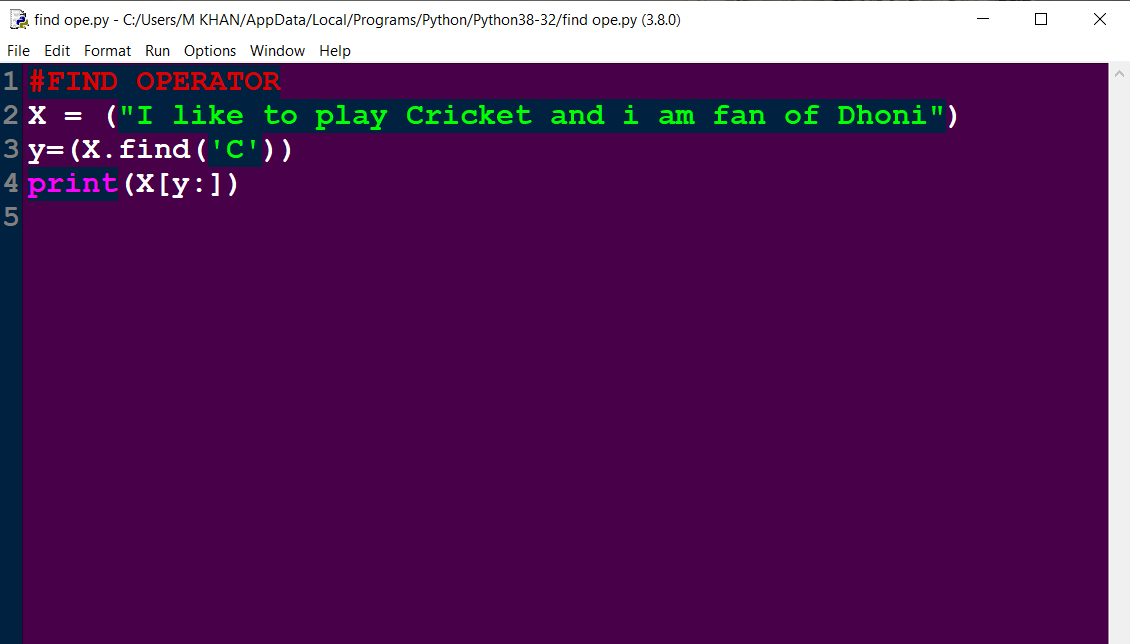 How To Print Values In Python From A Particular Position In A Paragraph String Mktech4u