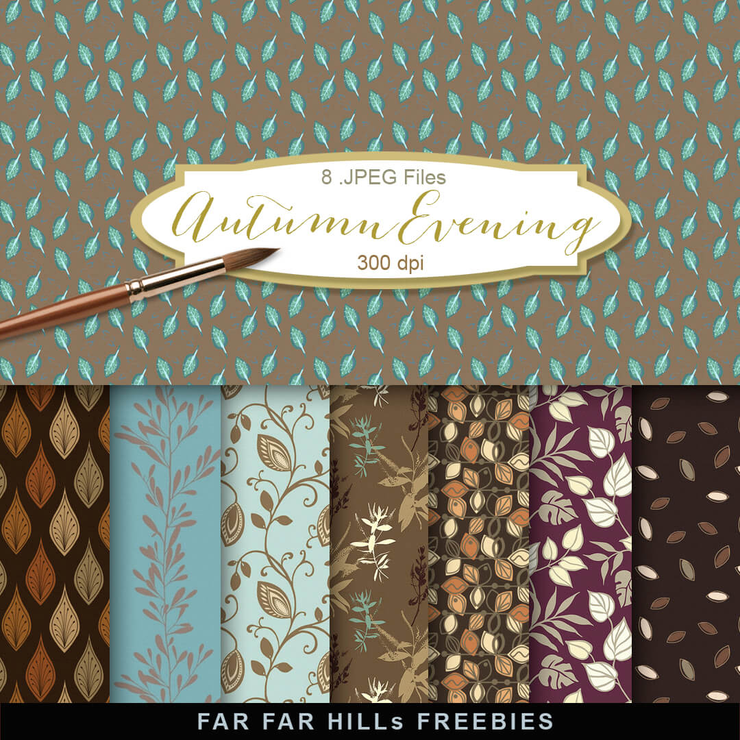 New Freebies Kit of Backgrounds - Autumn Evening:Far Far Hill - Free ...