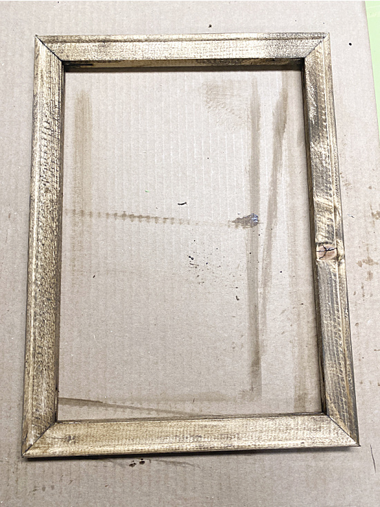 Deconstructed Art Canvas Frame