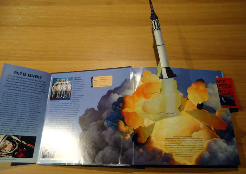 Pretty pop-up book: Moon Landing: Apollo 11 40th Anniversary Pop-Up