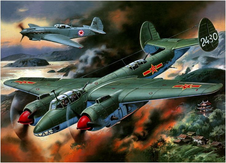 Airplanes in the skies + FAF history: Tupolev Tu-2