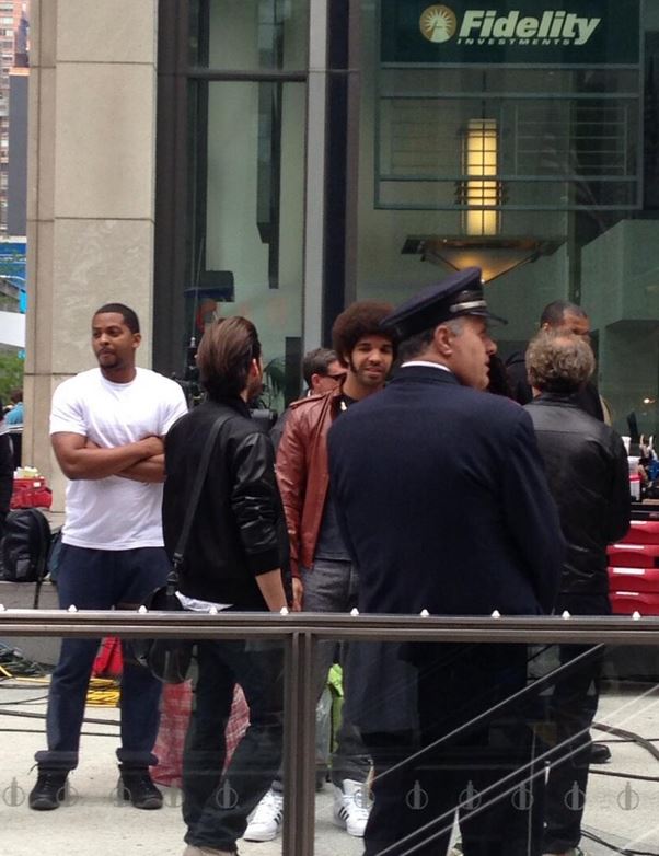MY SPIZZOT: Photos & Video Footage Of Drake On Set Of Anchorman 2 Movie ...