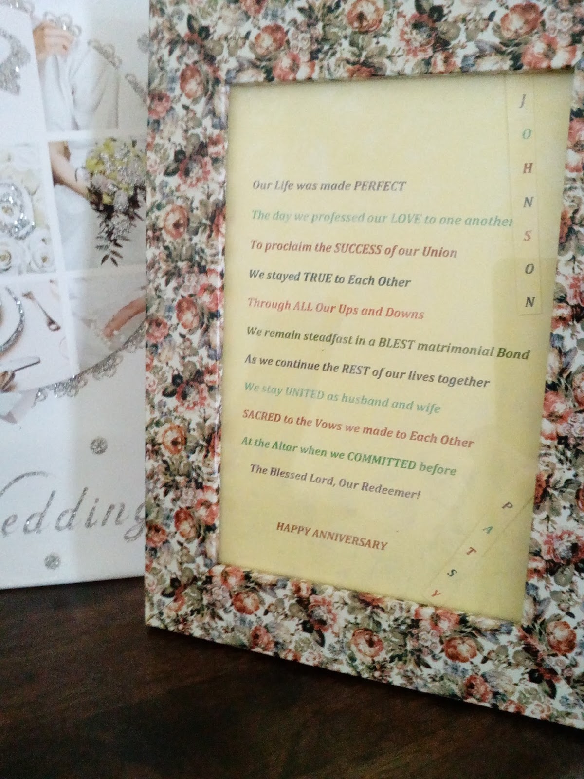A 45th Wedding Anniversary Gift a-45th-wedding-anniversary-gift