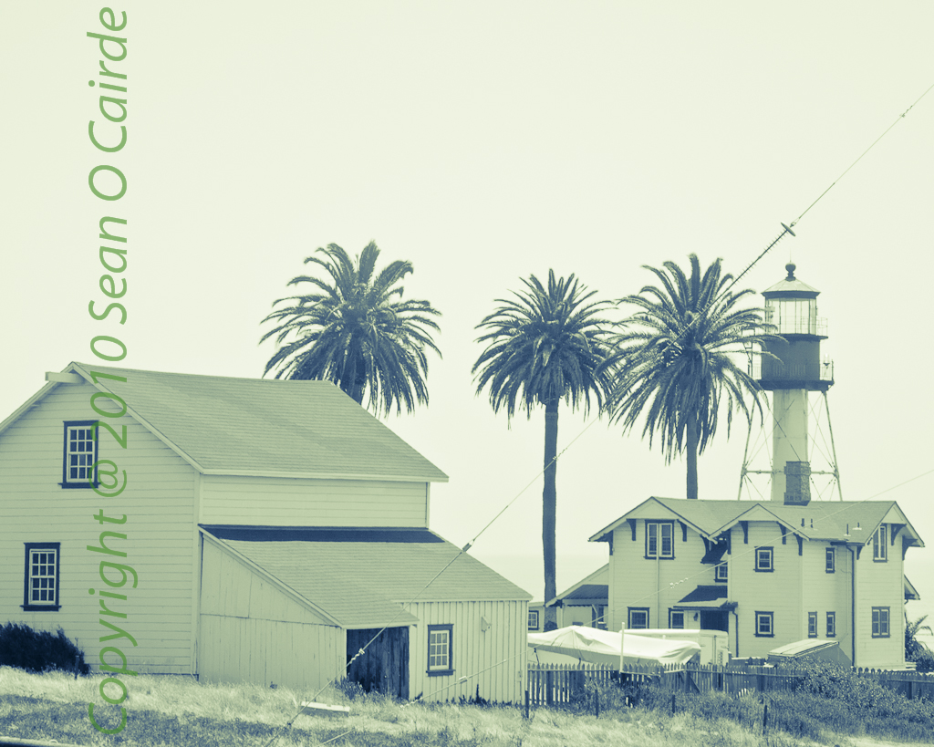 California's Majestic Lighthouse's: Pelican Point (Point Loma Lighthouse)