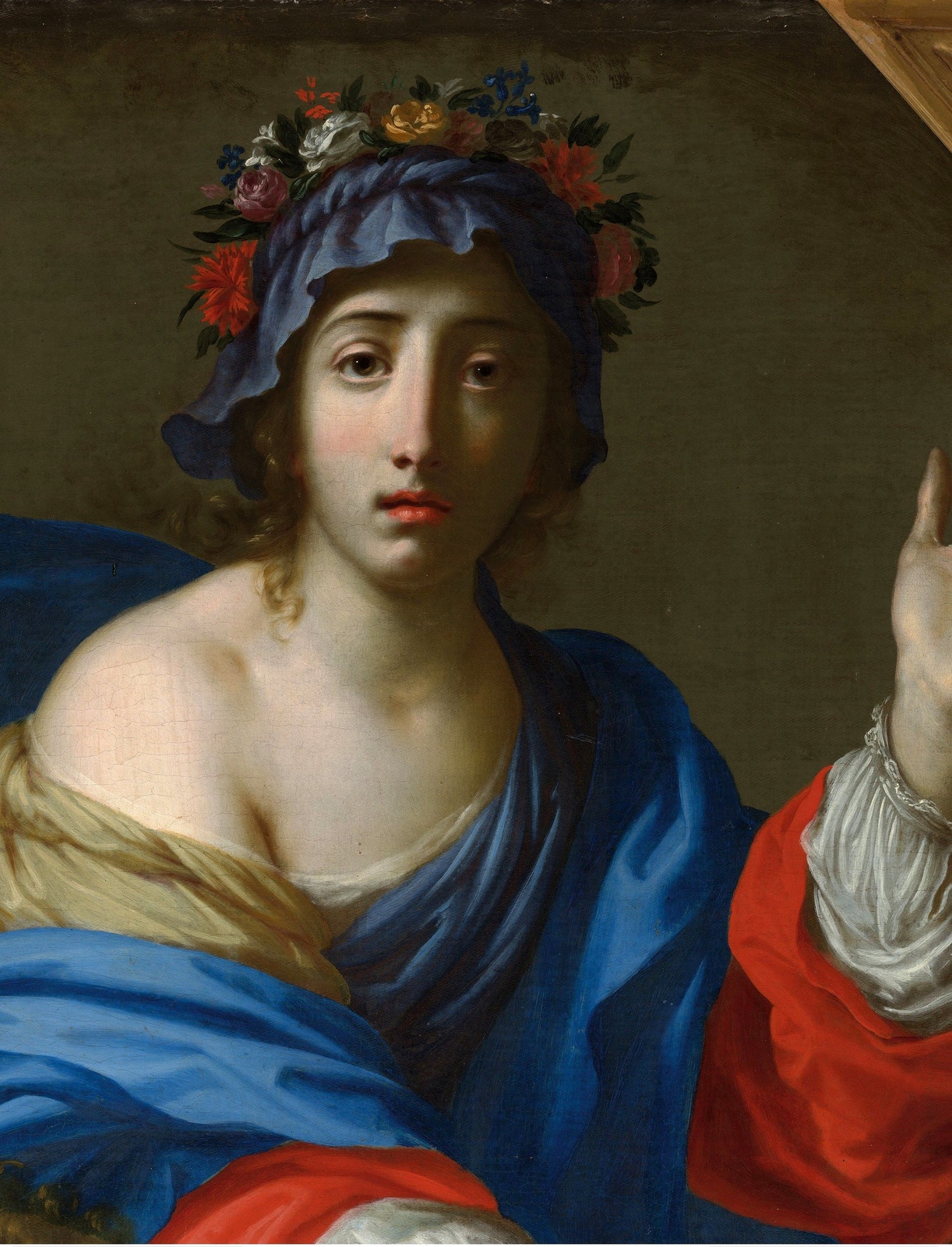 Cesare DANDINI (1596-1657) | Catherine La Rose ~ The Poet of Painting