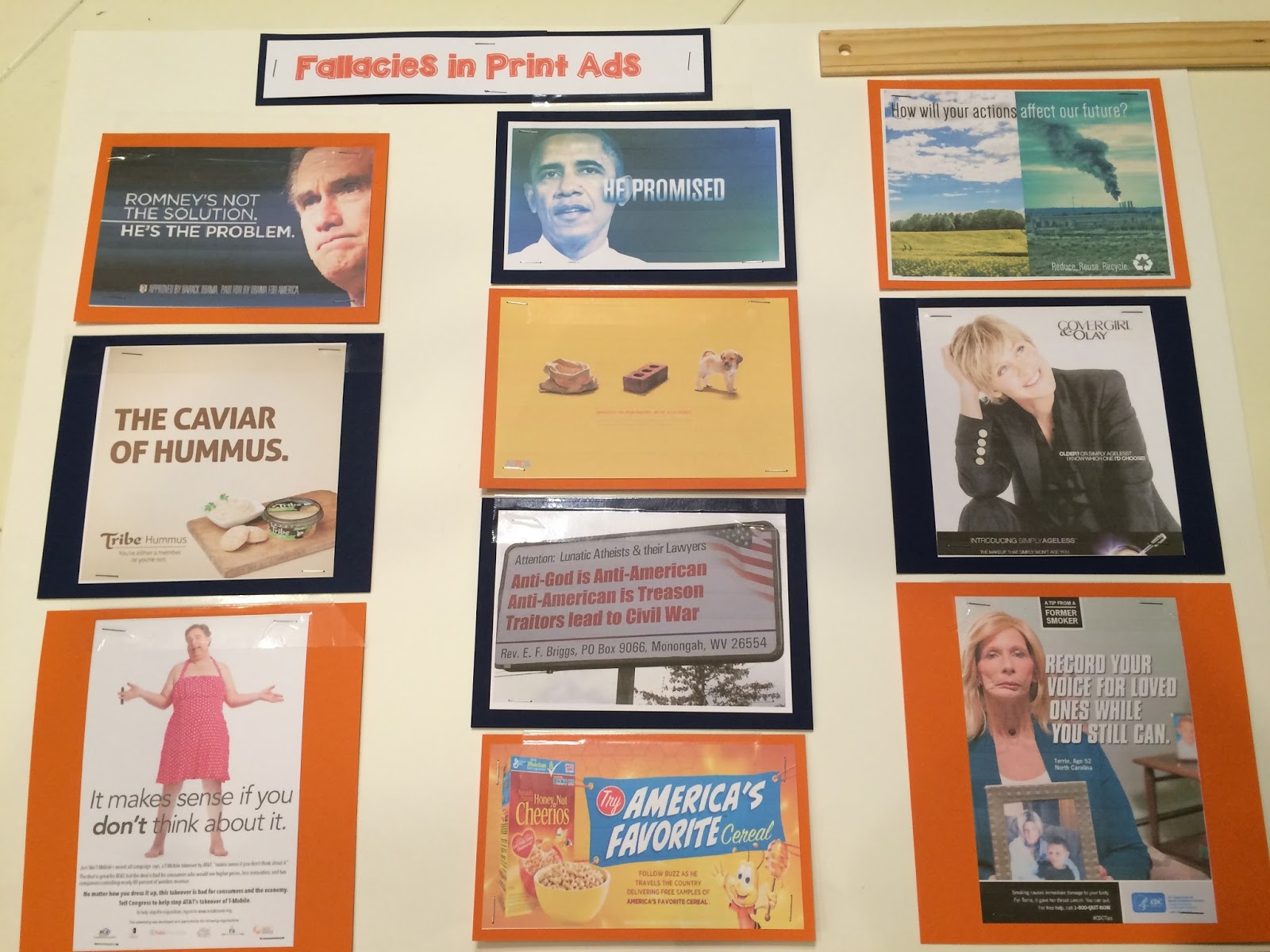 Strong Armor: "Fallacies in Print Ads" English Project