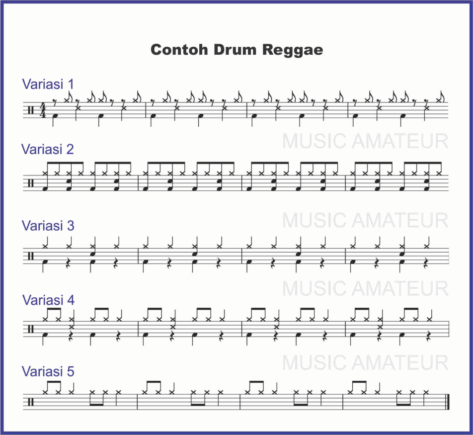 Drum Musik Reggae - SEPUTAR MUSIK