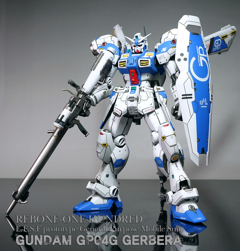 Gundam Family: RE/100 Gundam GP04 Gerbera Custom Build
