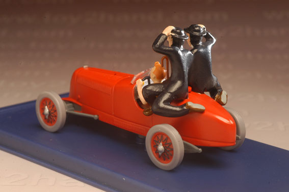 Diecastman Blog: TINTIN CAR - ALFA ROMEO ตอน CIGARS OF THE PHARAOH