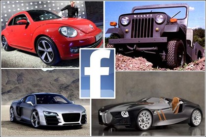 10 most 'liked' car brands on Facebook