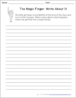 Diary of a Grumpy Teacher: The Magic Finger by Roald Dahl