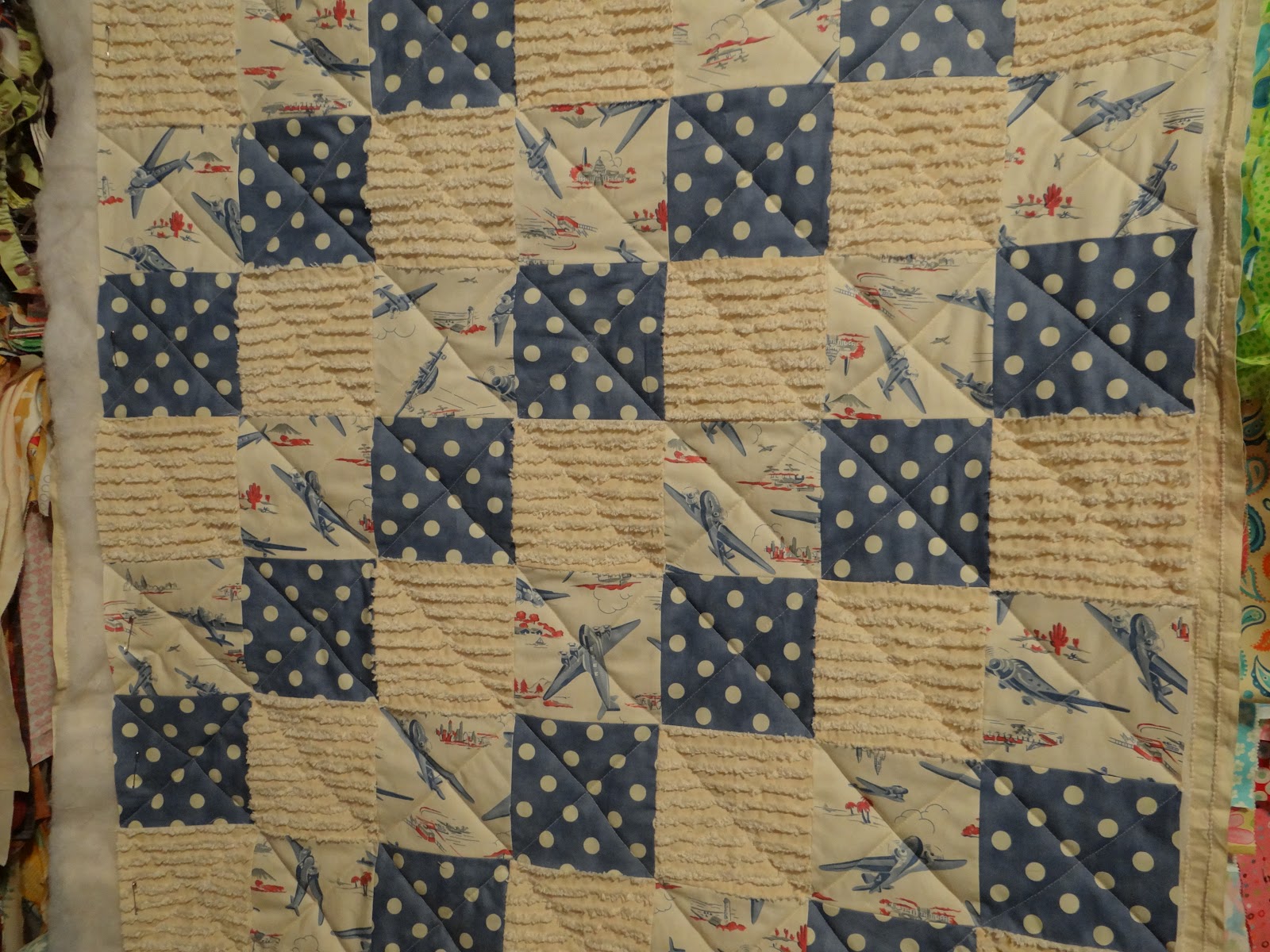 Home a la mode: Simple 1-2-3 Patchwork Quilt Tutorial